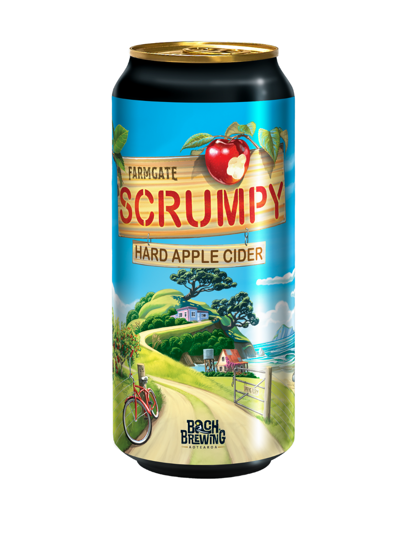 Scrumpy Hard Apple Cider 12x440ml cans – Bach Brewing
